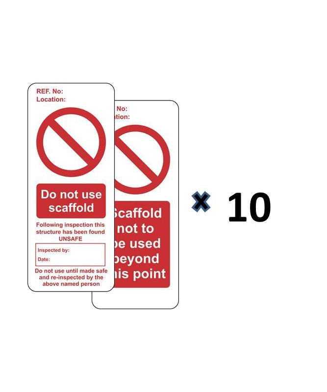 Scaffold Prohibition Do Not Use