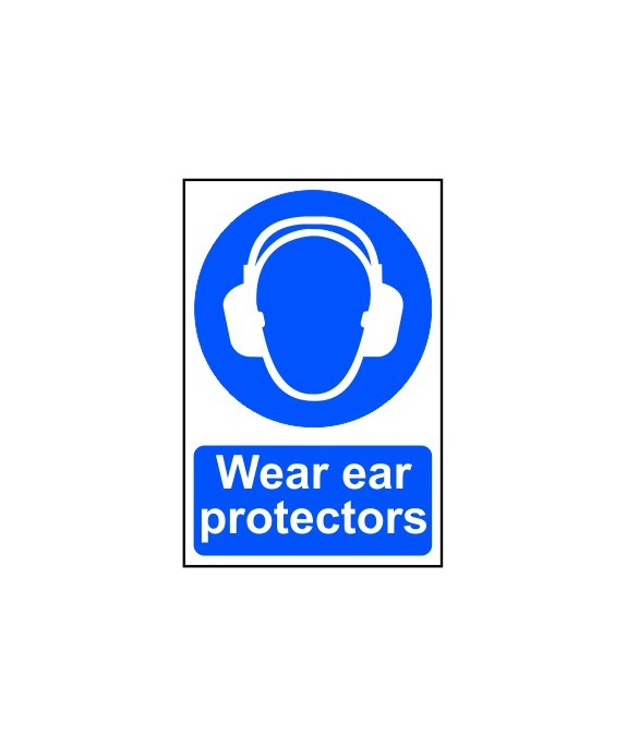 Wear ear protectors