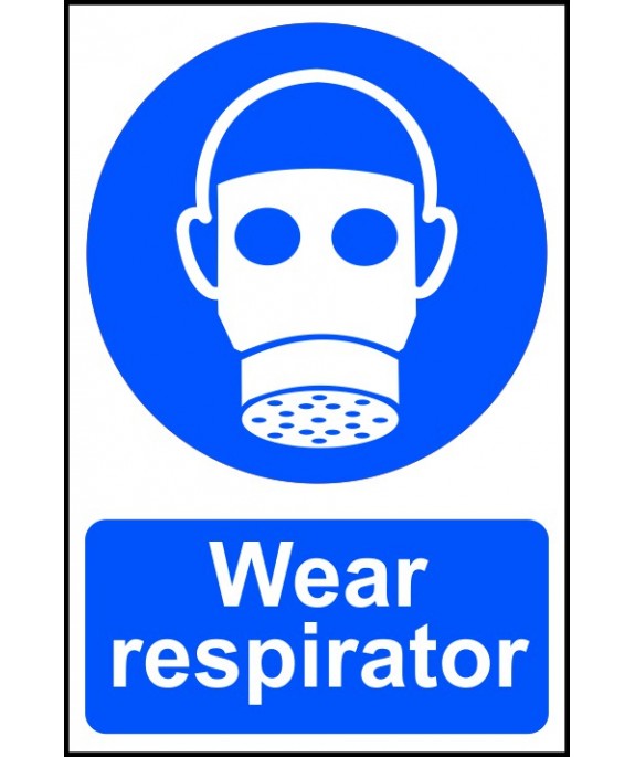 Wear respirator