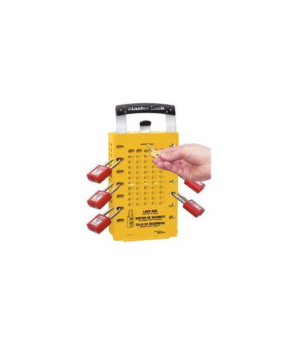 Latch Tight Group Lock box - Yellow 503YLW