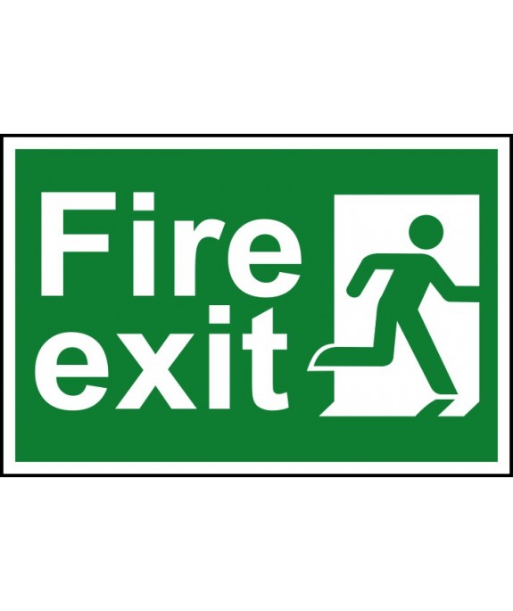 Fire Exit Safety Sign