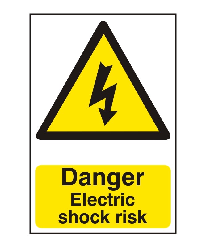 Danger Electric Shock Risk