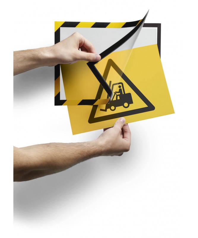 Self-adhesive Information Frame Safety A4 4944