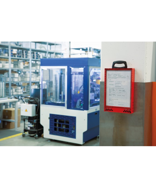 Lock Out Display box with Permit