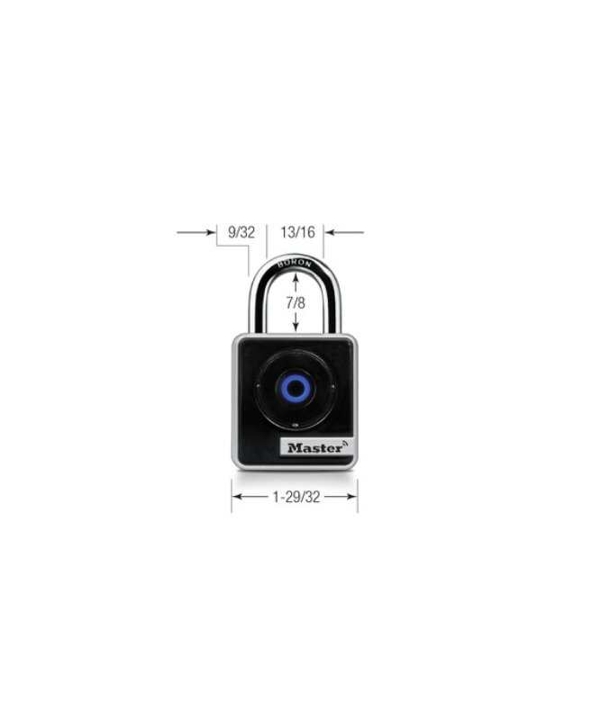 Masterlock Bluetooth® padlocks make life simple. Your phone is the key ...
