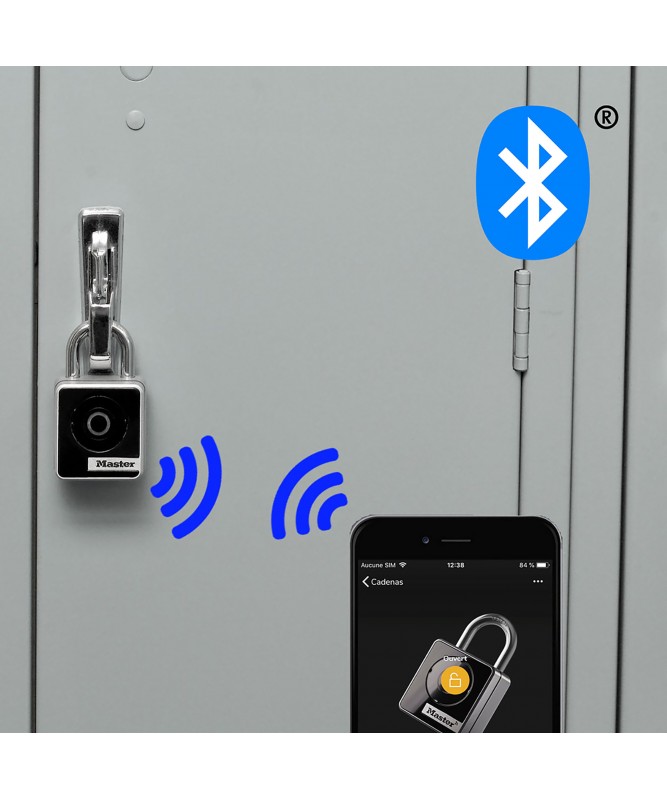 Masterlock Bluetooth® padlocks make life simple. Your phone is the key ...