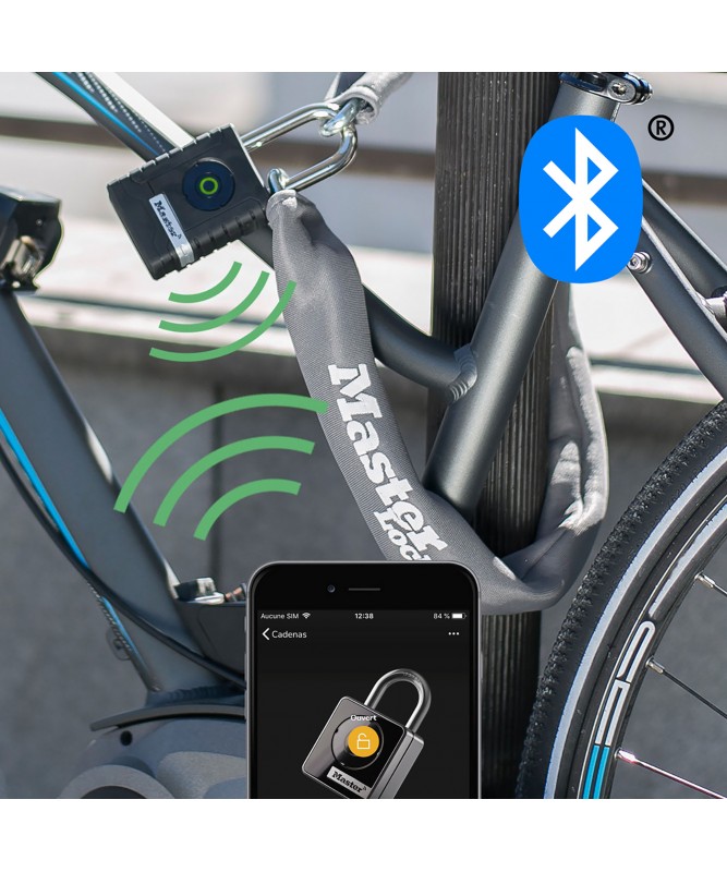 Masterlock Bluetooth® padlocks make life simple. Your phone is the key ...
