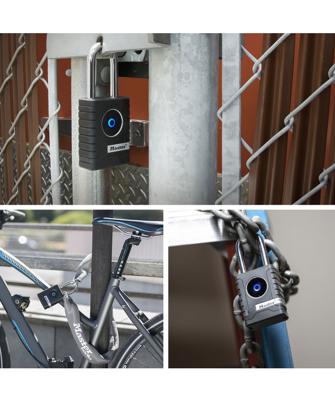 Masterlock Bluetooth® padlocks make life simple. Your phone is the key ...