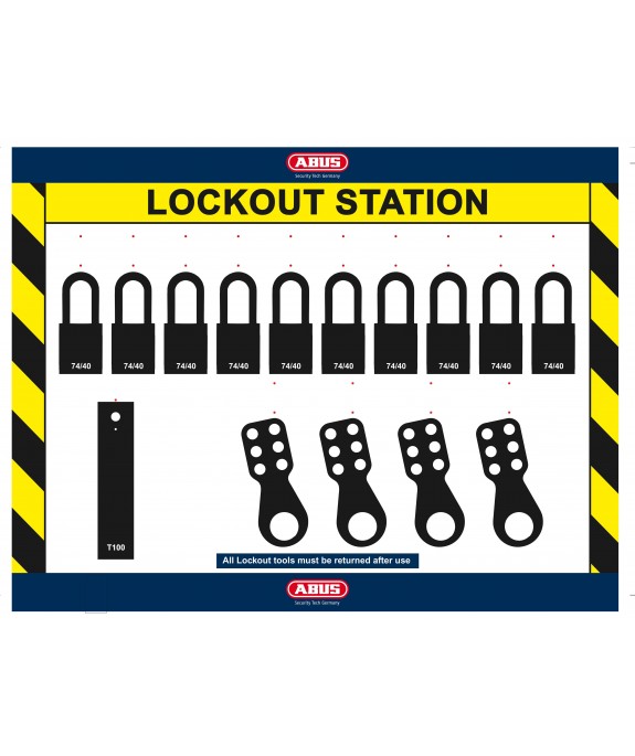 Abus LOTO Shadow Board 10 capacity
