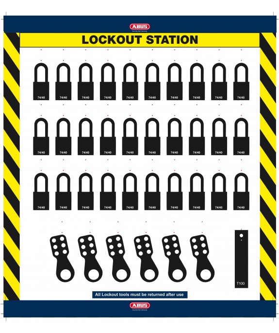 Abus LOTO Shadow Board 30 capacity