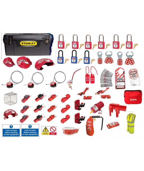 Lock Out Tag Out Isolation Safety Kit