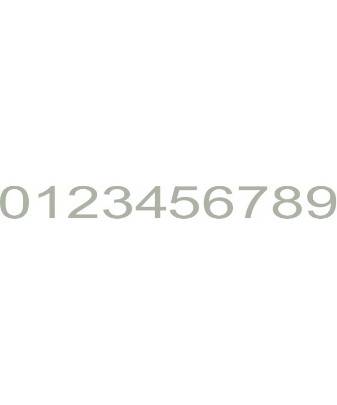 Work Safe Numbers and Letters 95mm